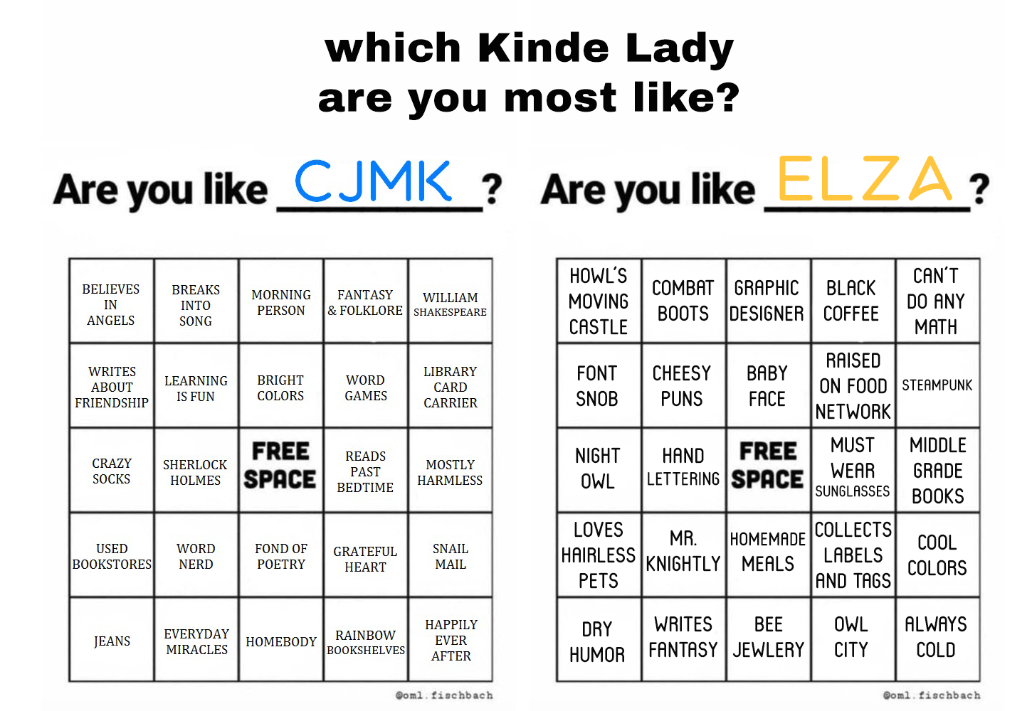 Duo Bingo – Middle Grade Carousel