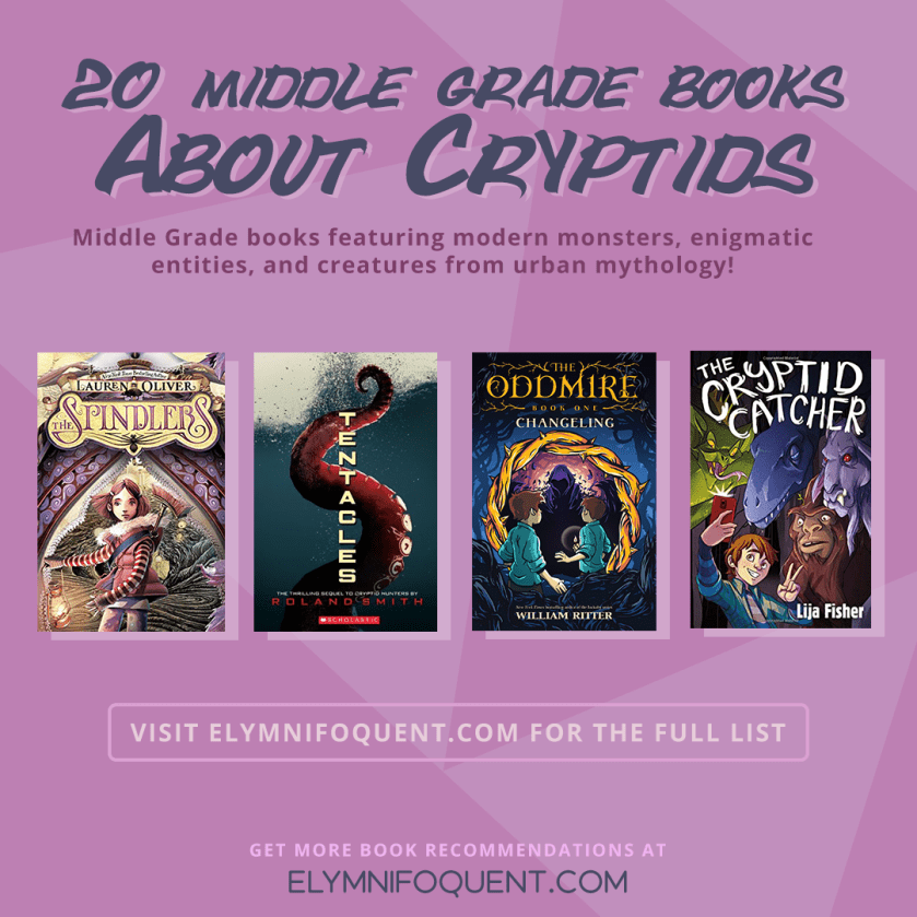 #MGCarousel – 20 Middle Grade Books About Cryptids – Middle Grade Carousel